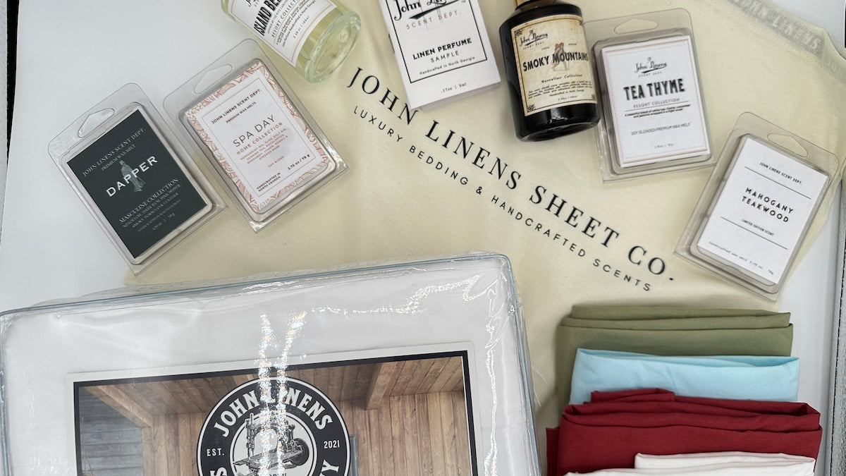 John Linens Sheet Co. -Breathable Bedding and Luxurious Scents
